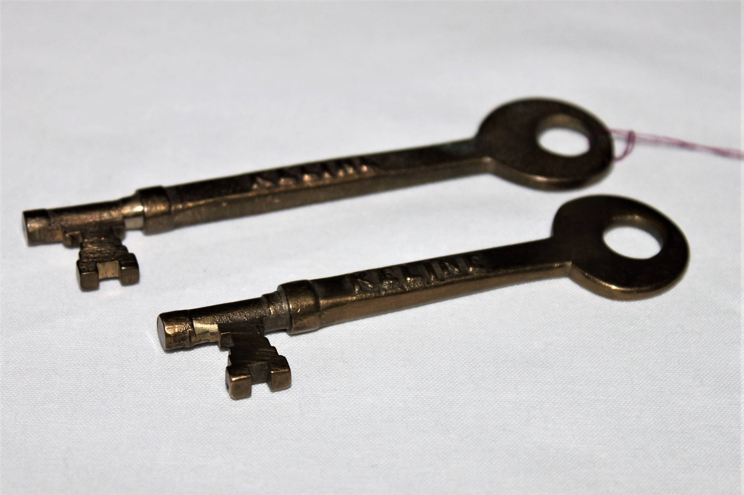 Vintage Pair of Keline Railroad Caboose keys