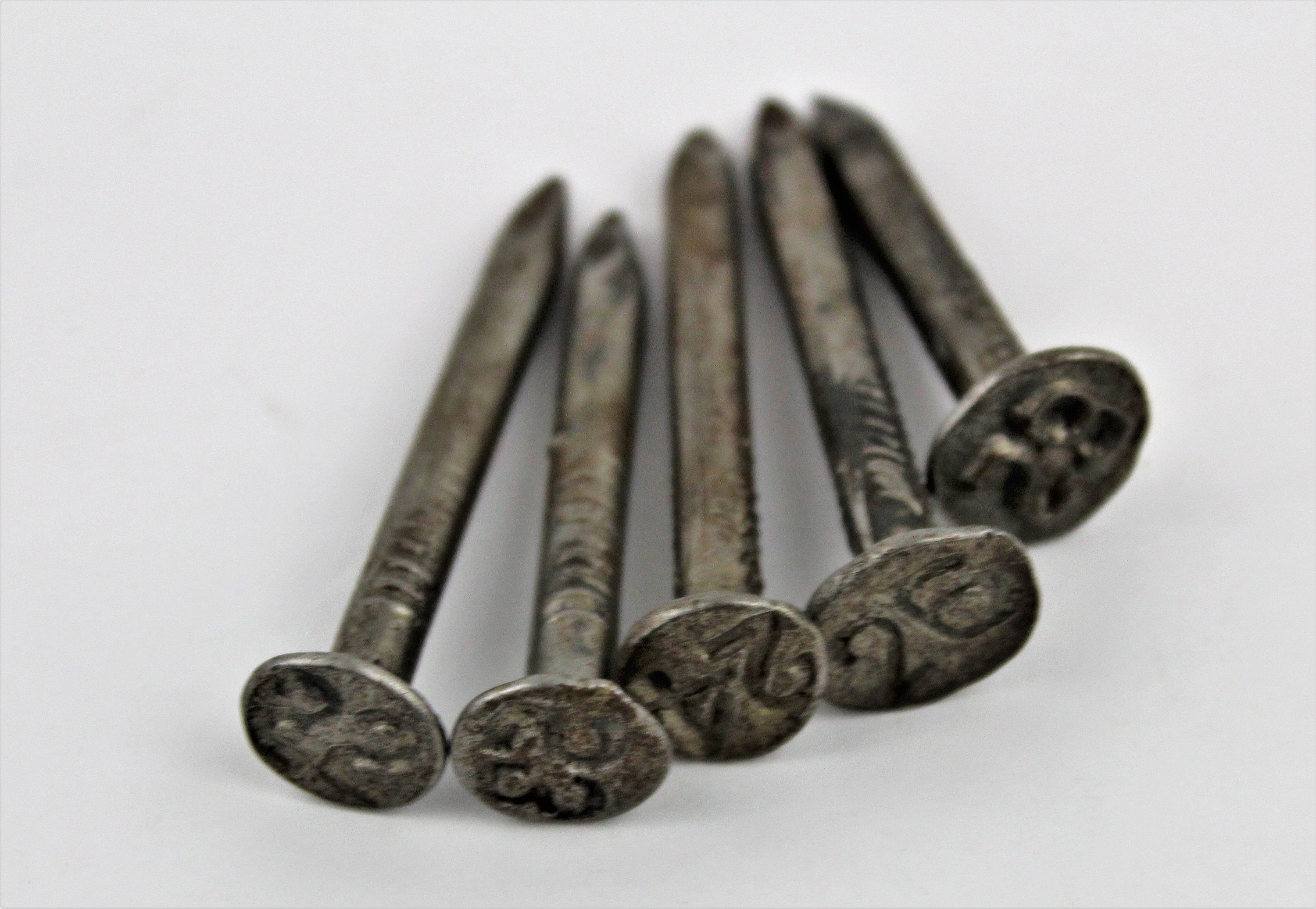 Railroad Memorabilia, 1920s Dated Railroad Nails, Railroad Tracks ...