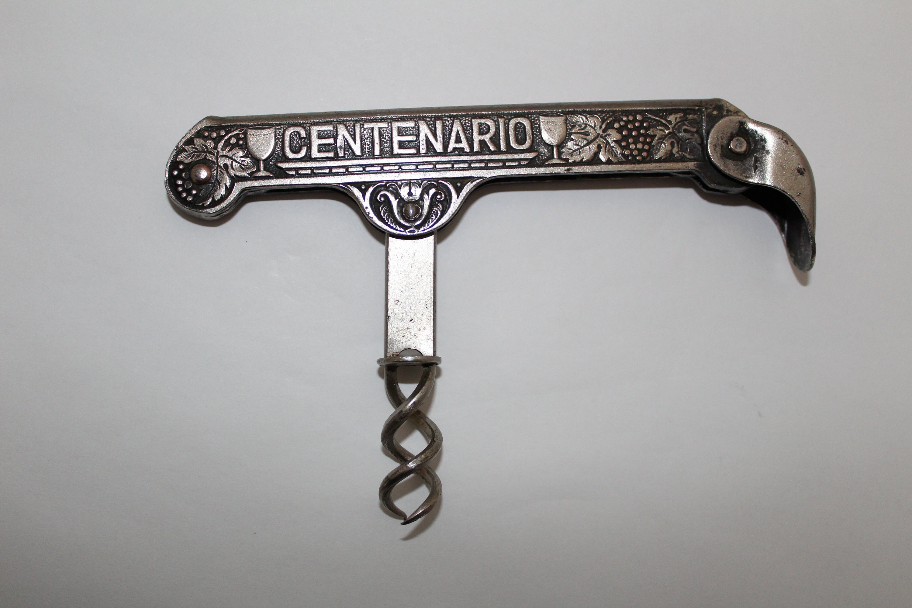 Vintage Corkscrew, 1970s Graffigna and Centenario Waiters Style Double ...