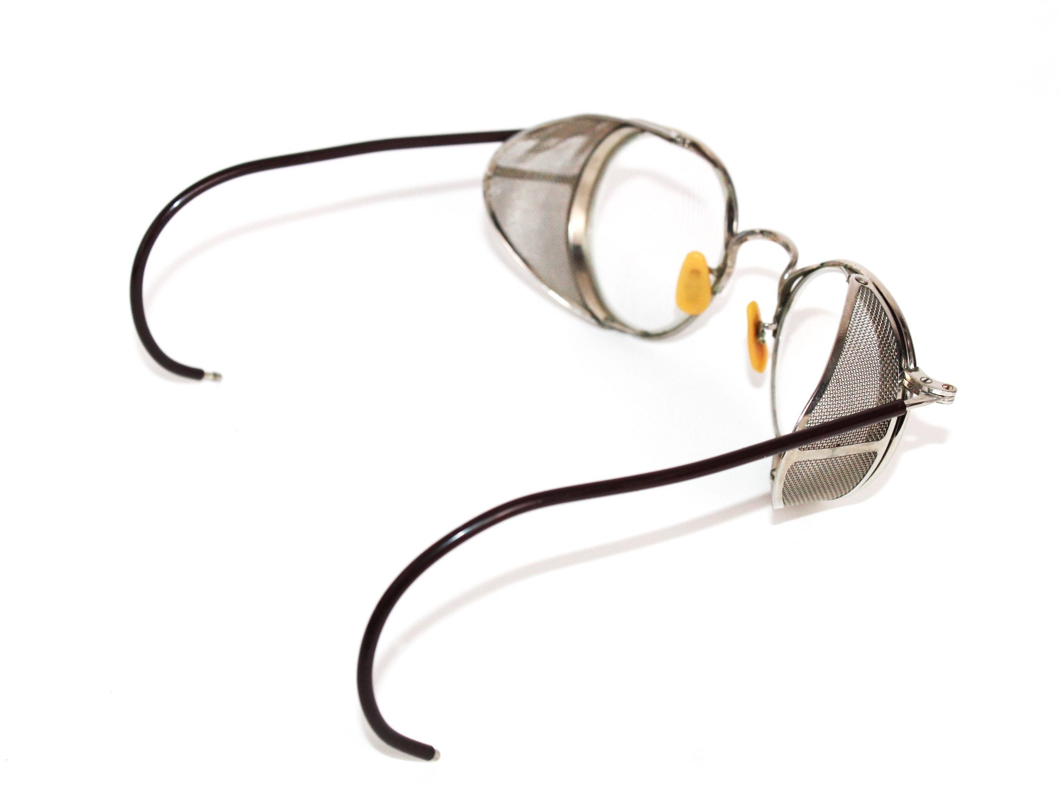 Vintage Bausch & Lomb Safety Glasses, B L Ful-Vue 23, Clear Safety Glasses