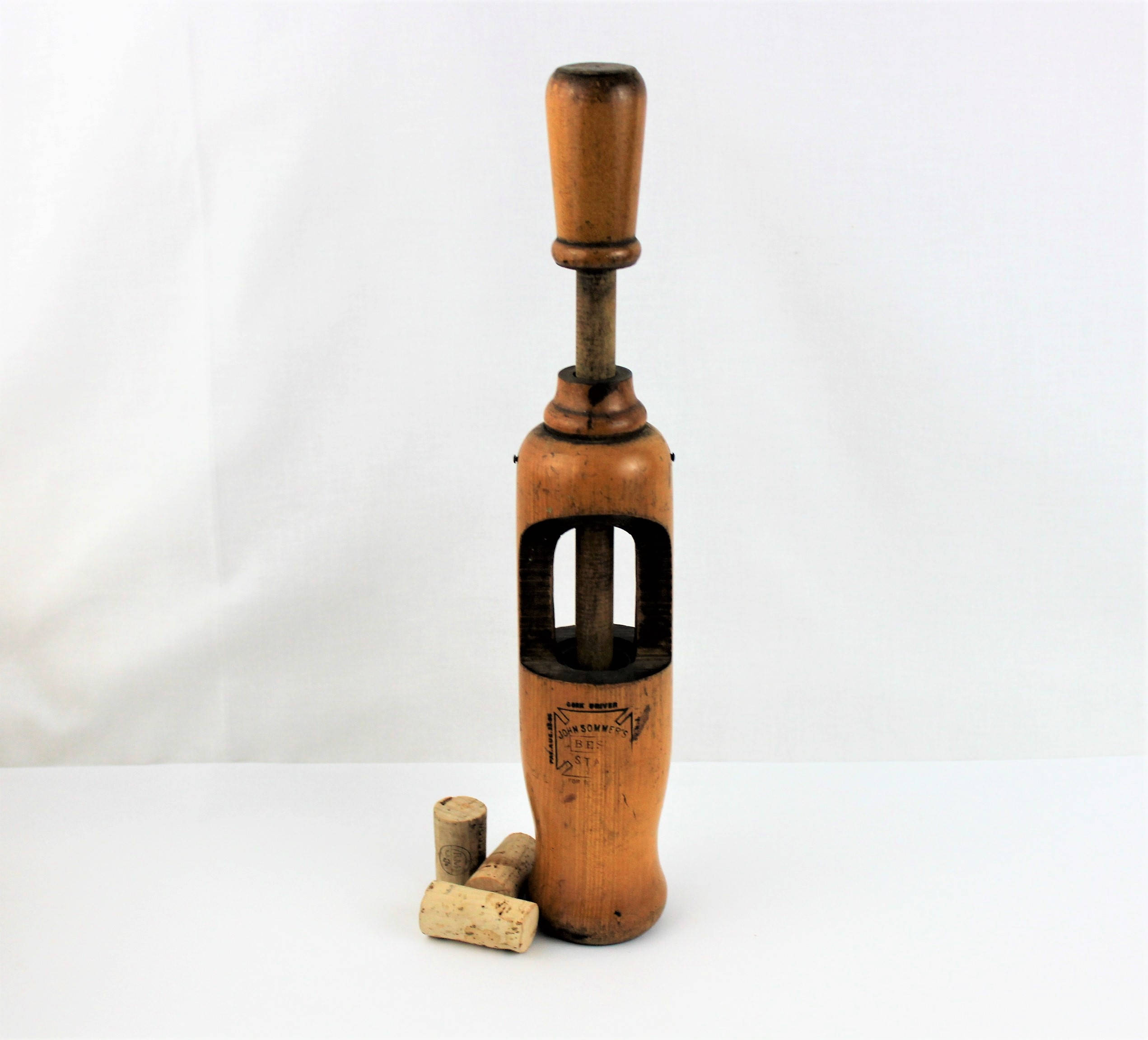 Antique John Sommer's BEST STAR Corker, Cork Inserter