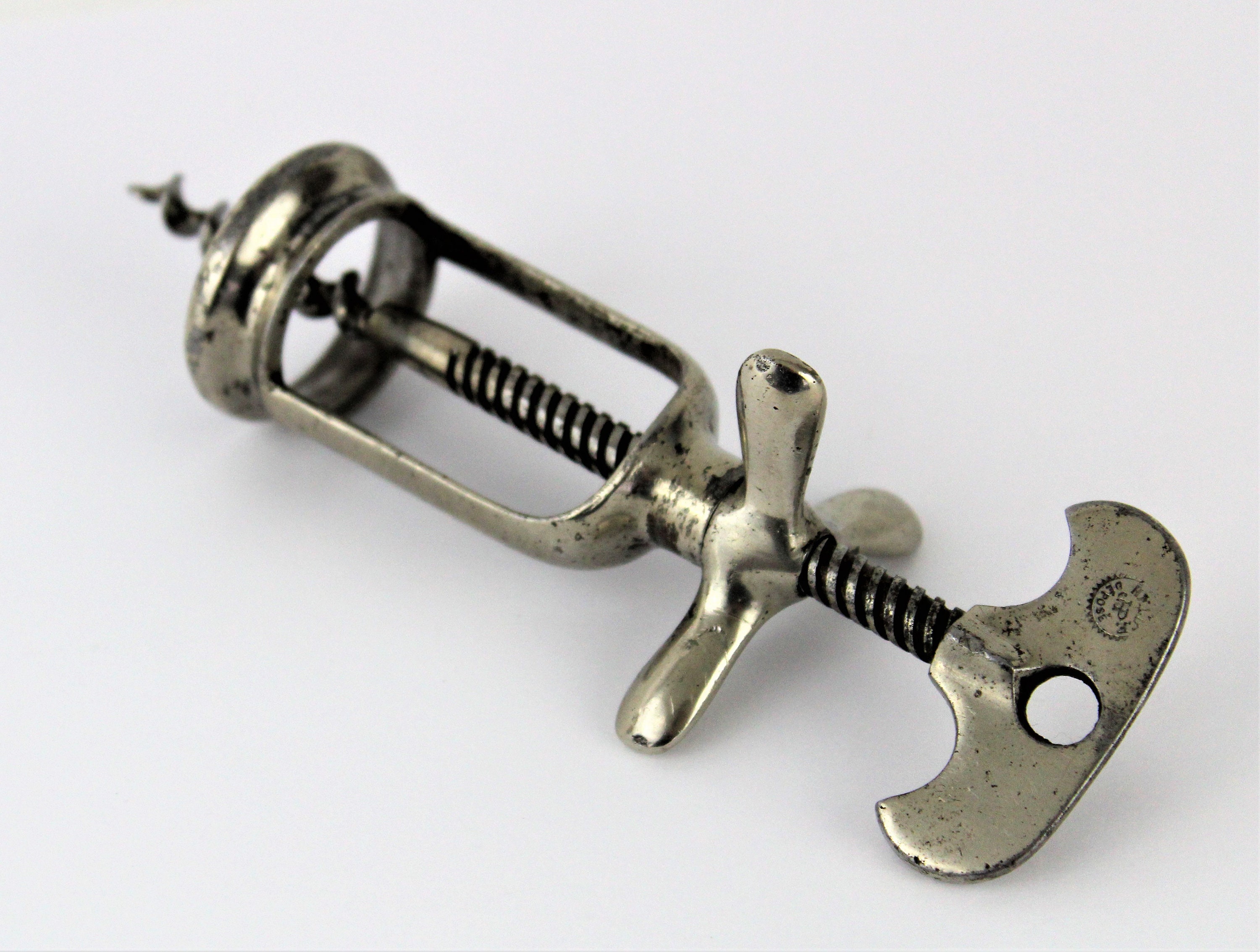 Antique 1876 French HELICE JHP, Perille PARIS Corkscrew, Jacques Perille’s