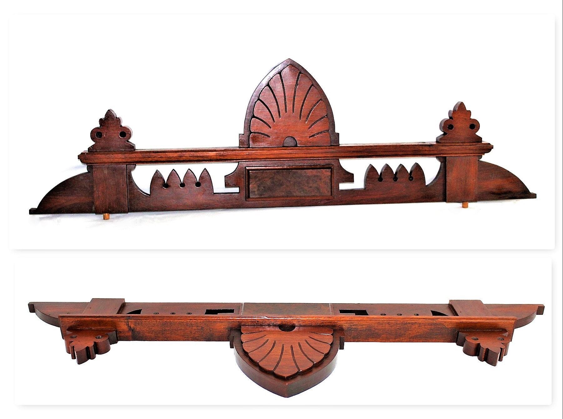 Antique Cornice, Eastlake Victorian, Mahogany Wood Cornice, American ...
