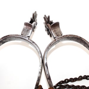 Antique 1880s, August Buermann Spurs, Hand-forged Western Spurs ...