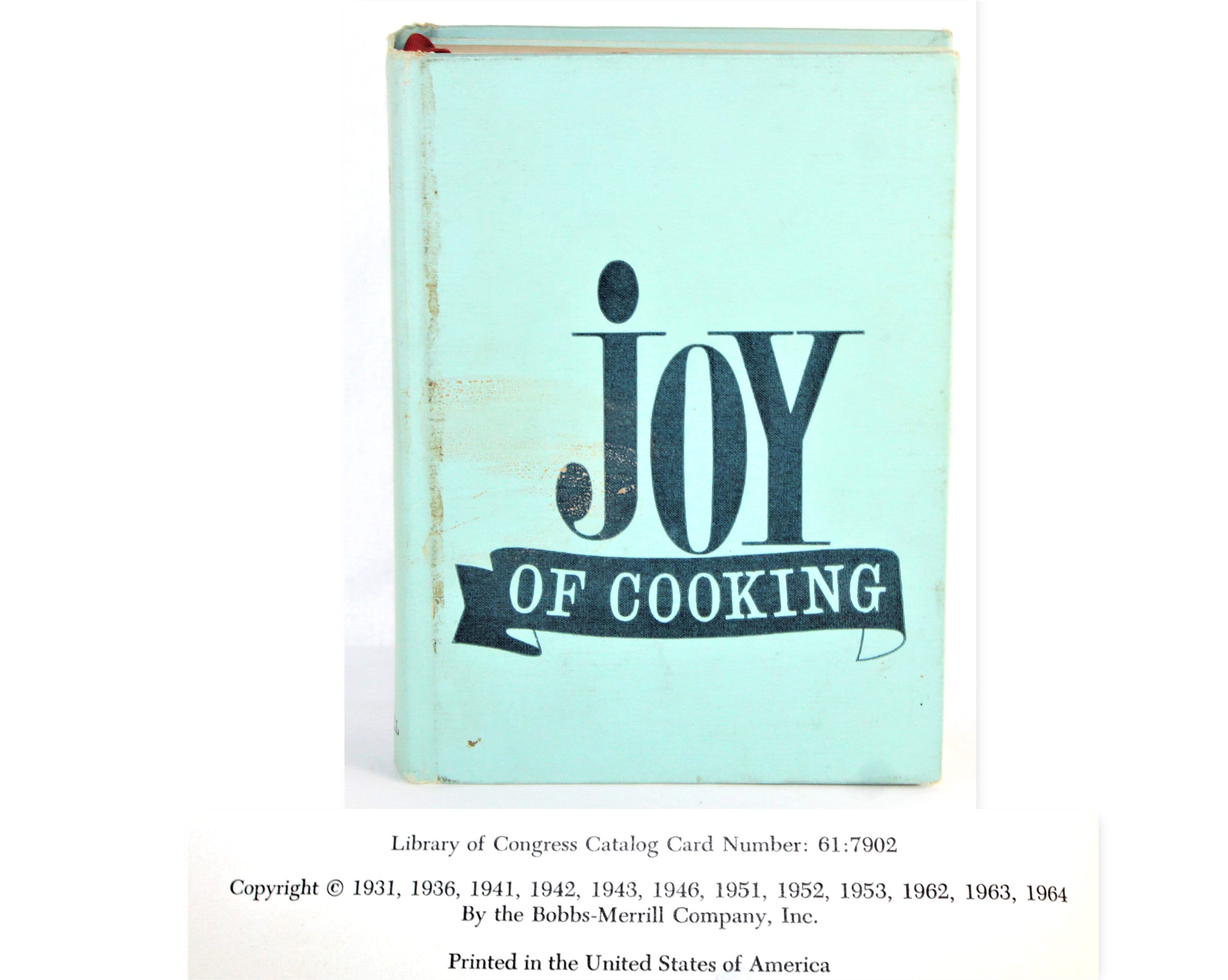 1964 The Joy of Cooking Cookbook
