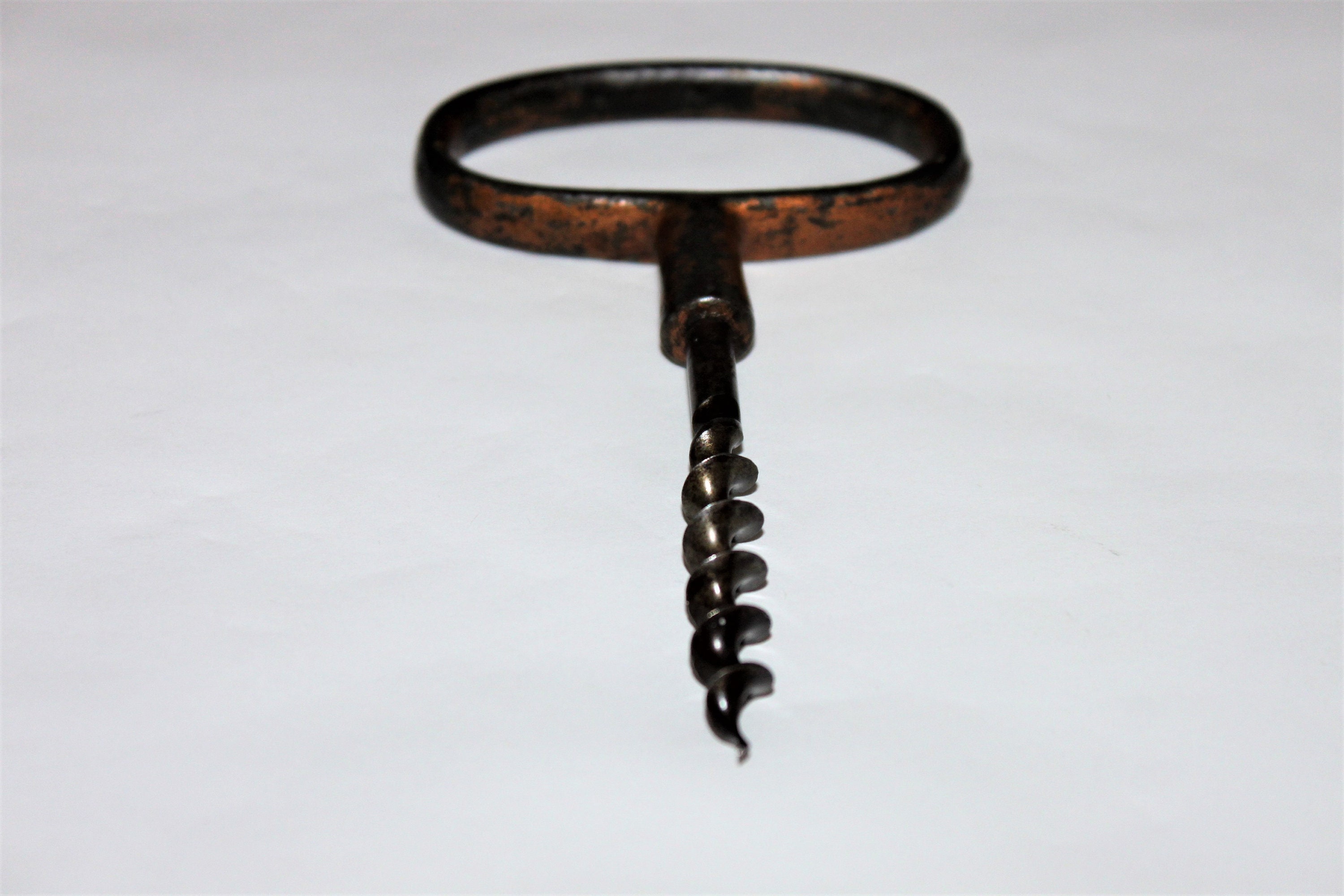 Antique 1890s English Bronze-Washed Plated Cellerman’s Four Finger ...