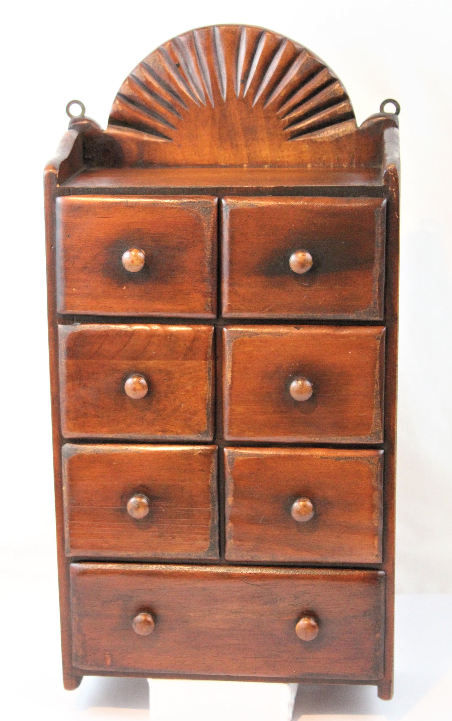 Seven Drawer Spice Cabinet, Wall Hanging Spice Case