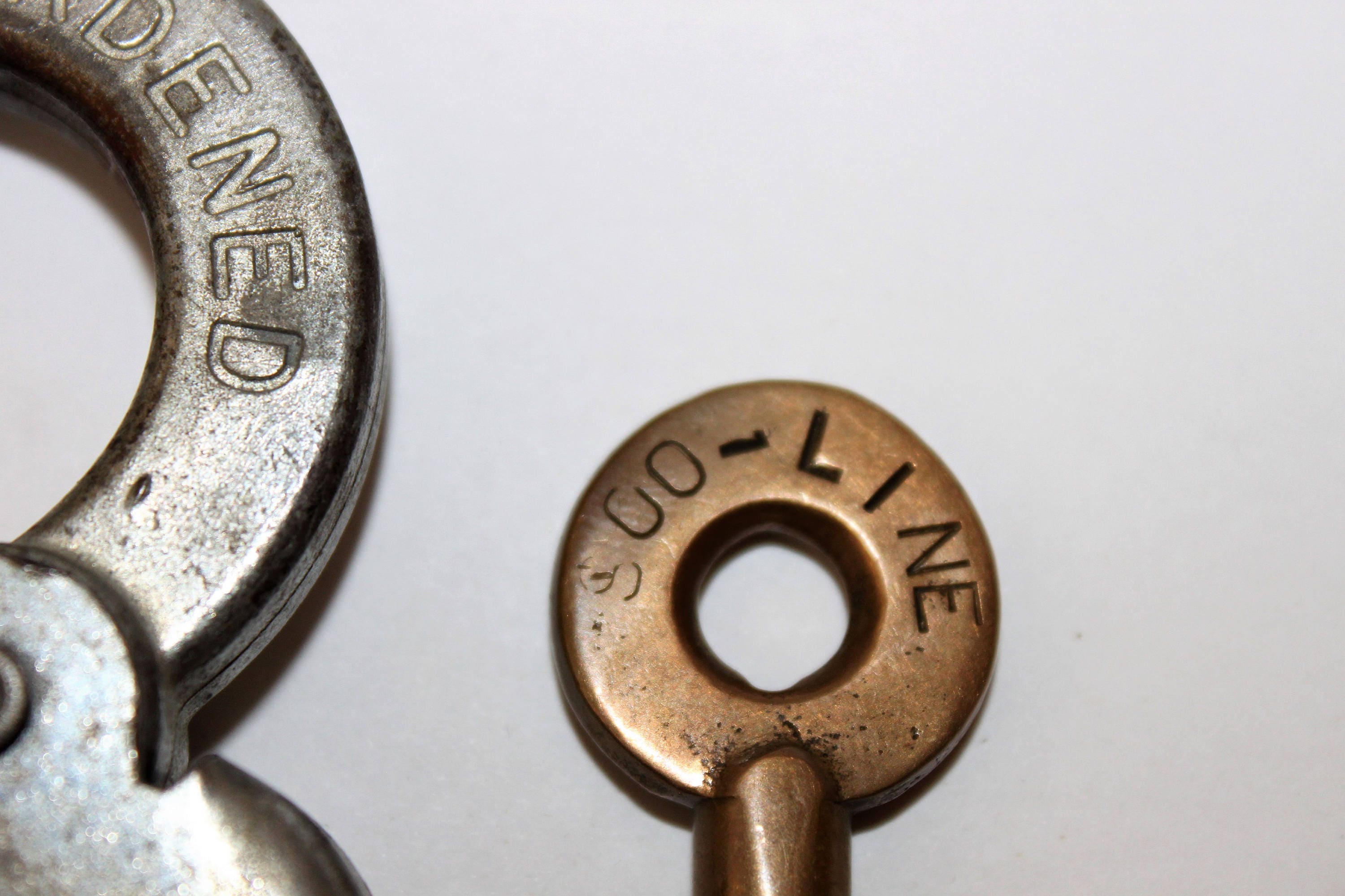 Vintage Keline Padlock for the SOO LINE Railroad