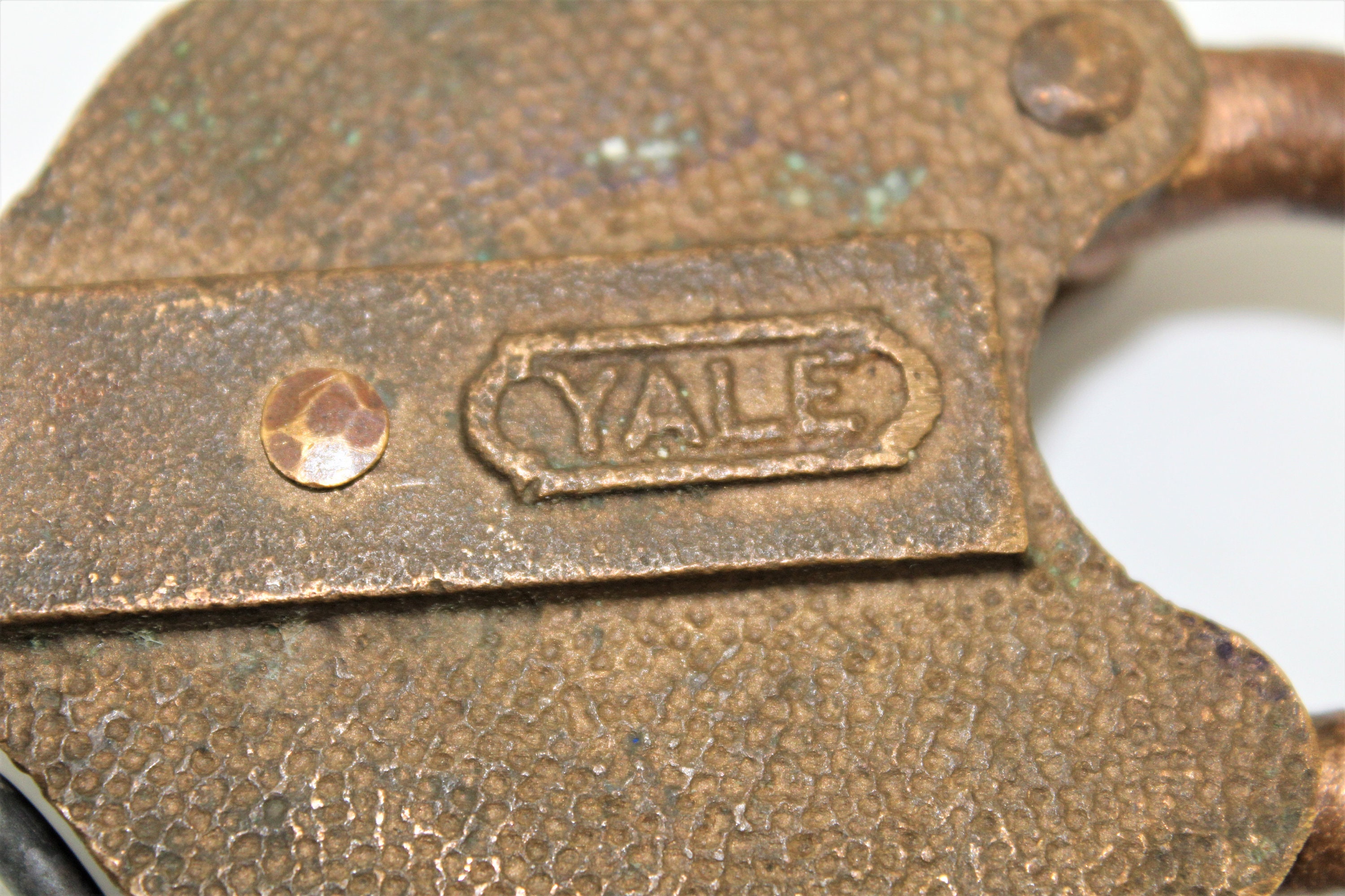 Yale Brass Padlock, Switch Lock, Security Lock, Railroad Memorabilia