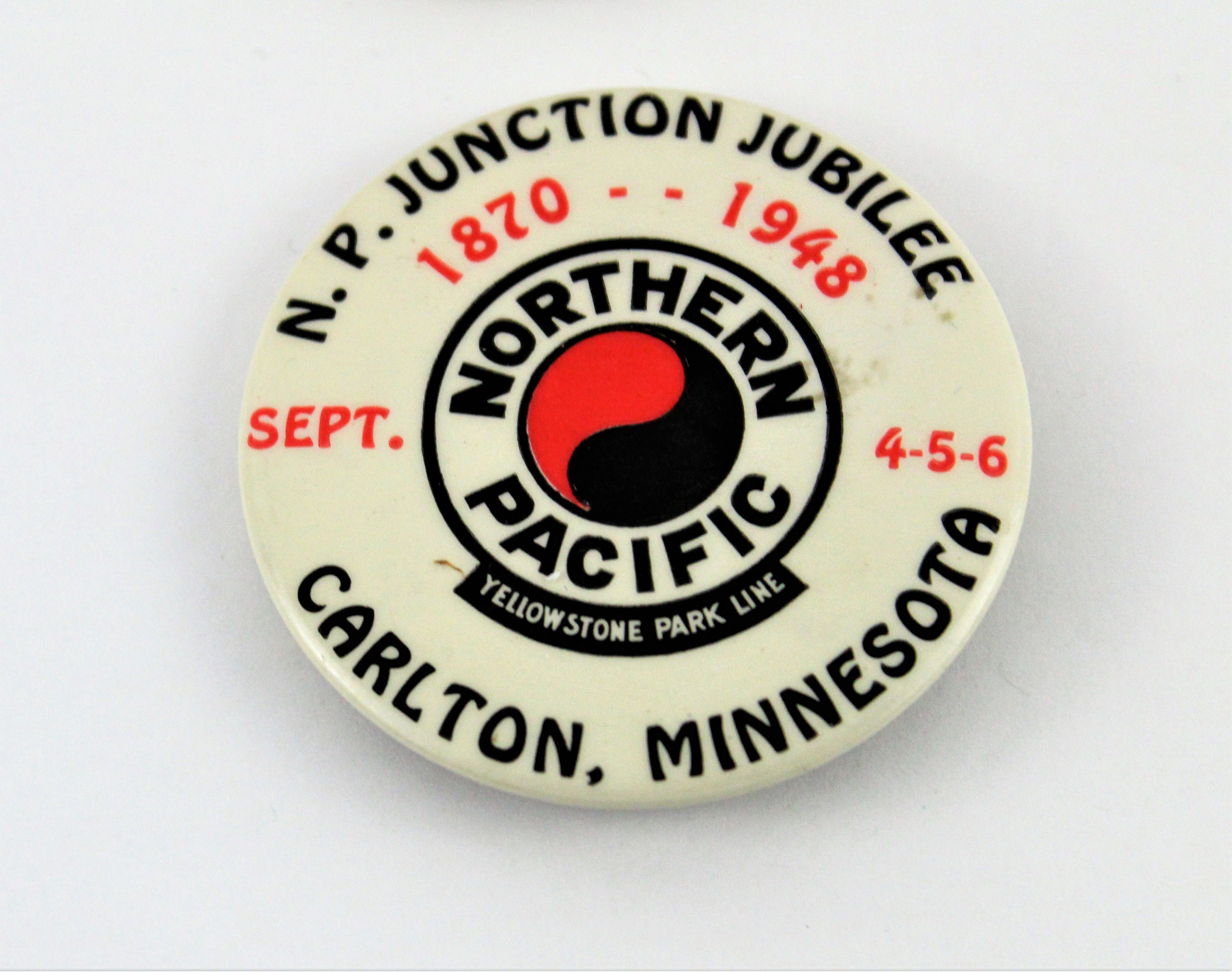 Vintage Railroad, 1948 Northern Pacific Railroad, Yellowstone Park Line ...