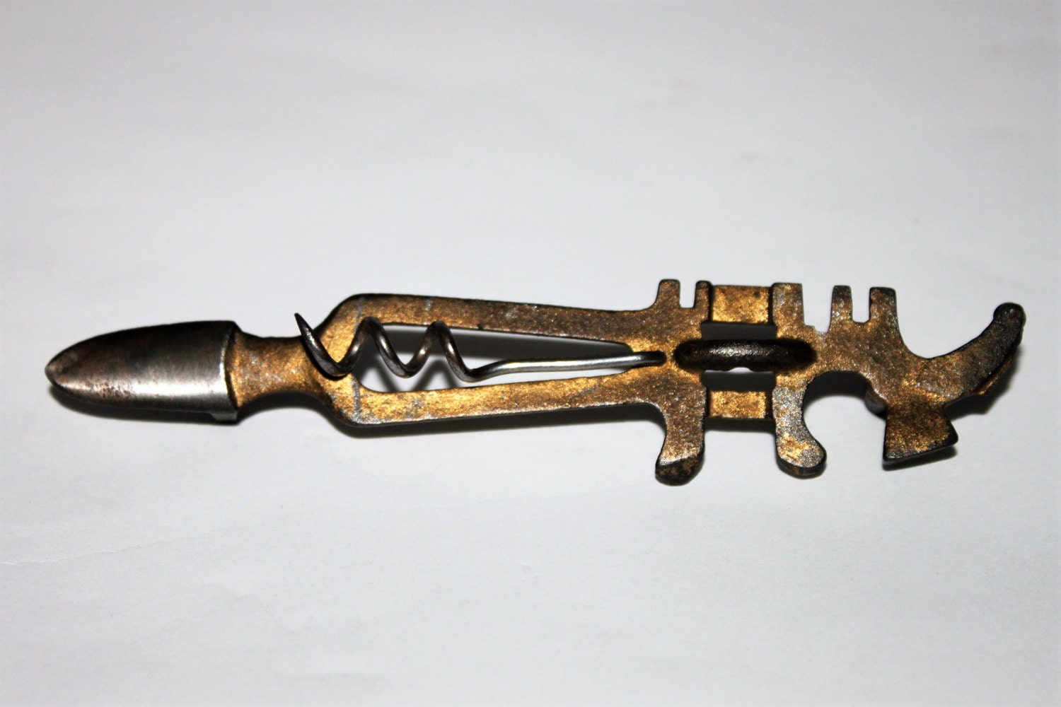 Antique 1880s Multi Tool, Glazers Tool with Corkscrew and Glass Cutter ...