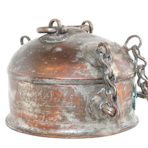 Vintage Chapati Copper Bread Box, Bread Storage - Etsy