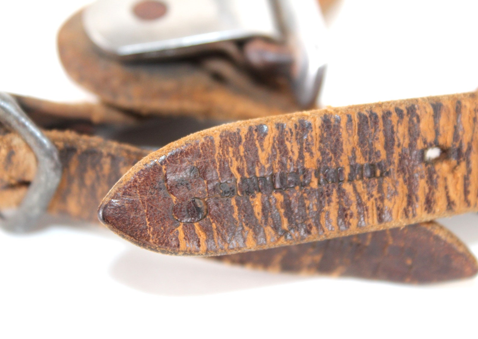 Vintage Oscar Crockett Western Cowboy Spurs: Antique Rodeo Memorabilia ...