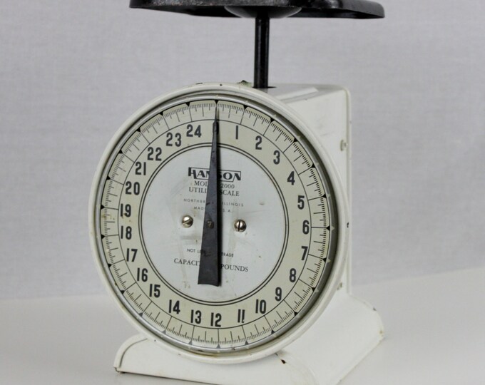Vintage 1960s Hanson Model #2000, 25 Pound Utility Scale - Etsy