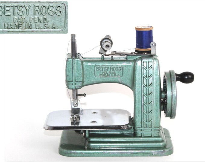 1950s Betsy Ross Sewing Machine, Childs Sewing Machine - Etsy