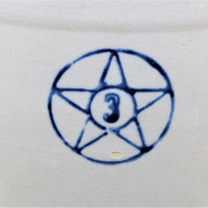 Antique 1920s STAR Stoneware Co. Three Gallon Crock - Etsy
