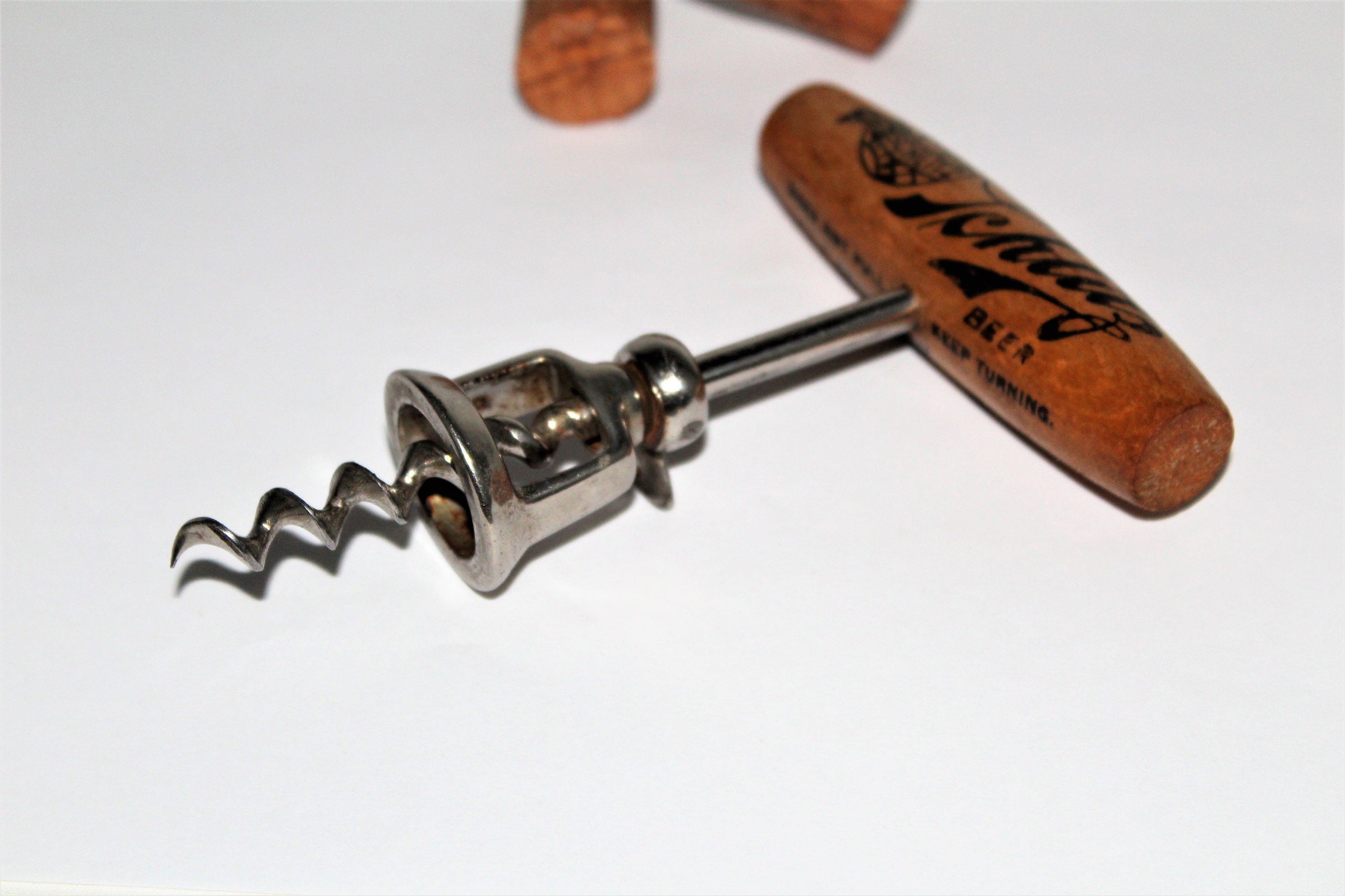 Antique Corkscrew / 1880 Schlitz Beer Corkscrew / Schlitz Brewing Co ...