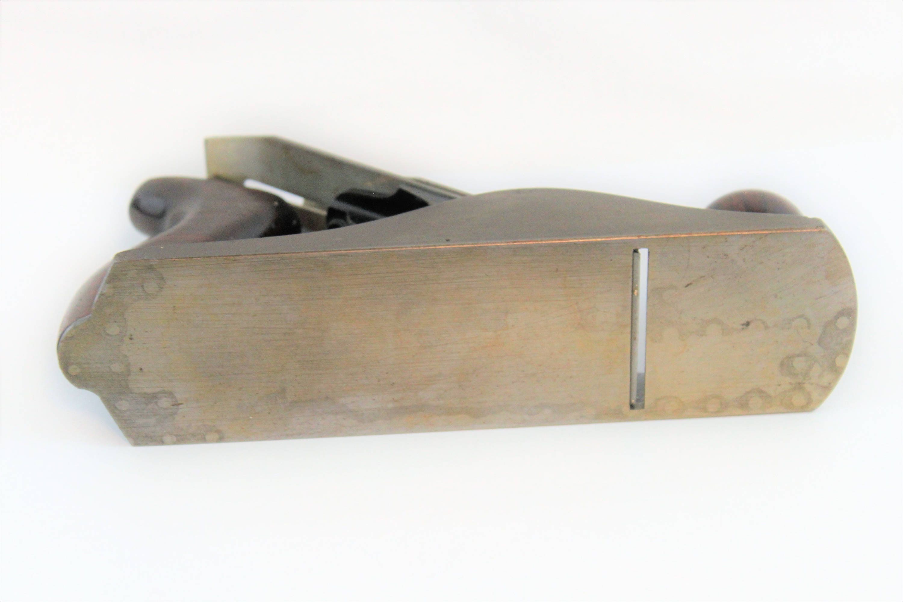 Vintage 1930s Stanley Bailey #4 Wood Plane, 1931-32 type 16 wood plane