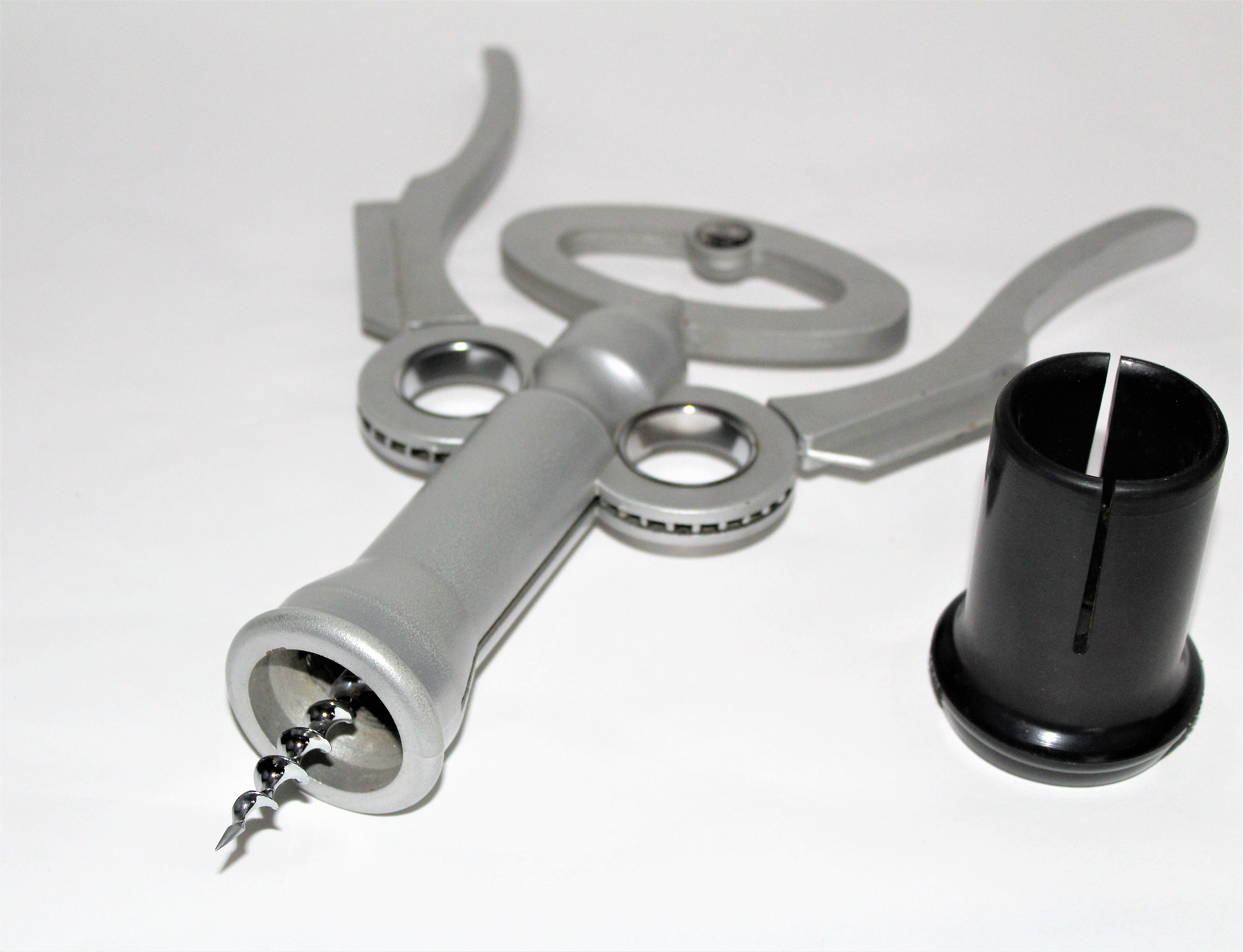 Vintage Corkscrew, Large Italian Brevetti Mestre Corkscrew, Magnum ...