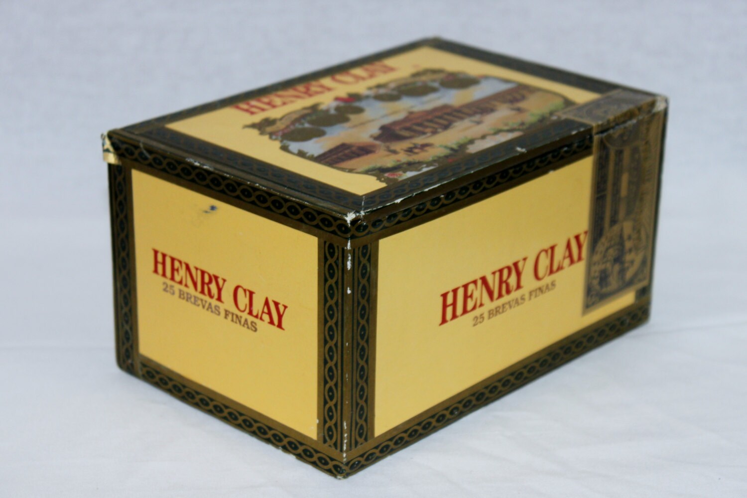 Vintage Henry Clay La Romana Wooden Cigar Box, Dominican Republic