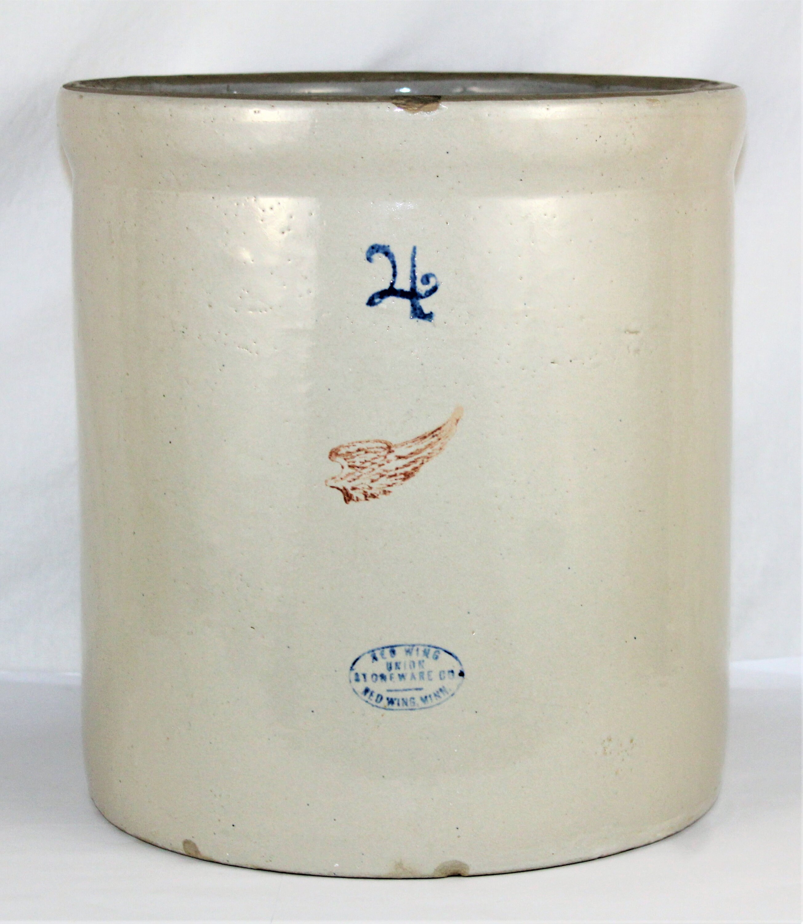 Red Wing Pottery Four Gallon Crock