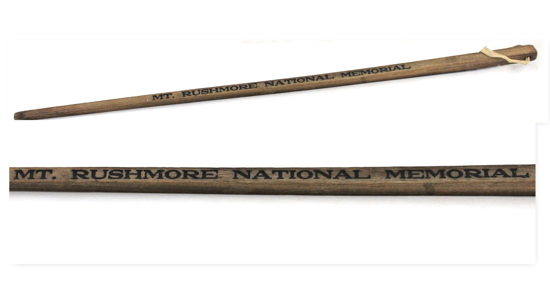 Vintage Mount Rushmore, Wood, Walking Stick, Black Hills, National Park