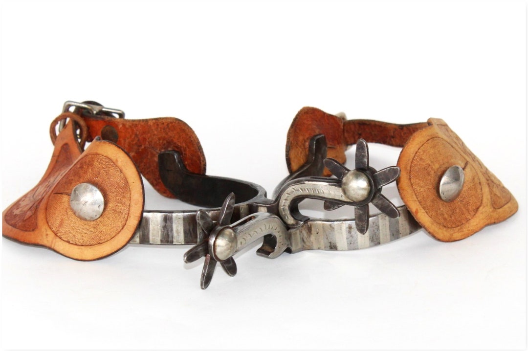 Keith Welling Western Spurs With Bottle Opener Shanks, Single Mount ...