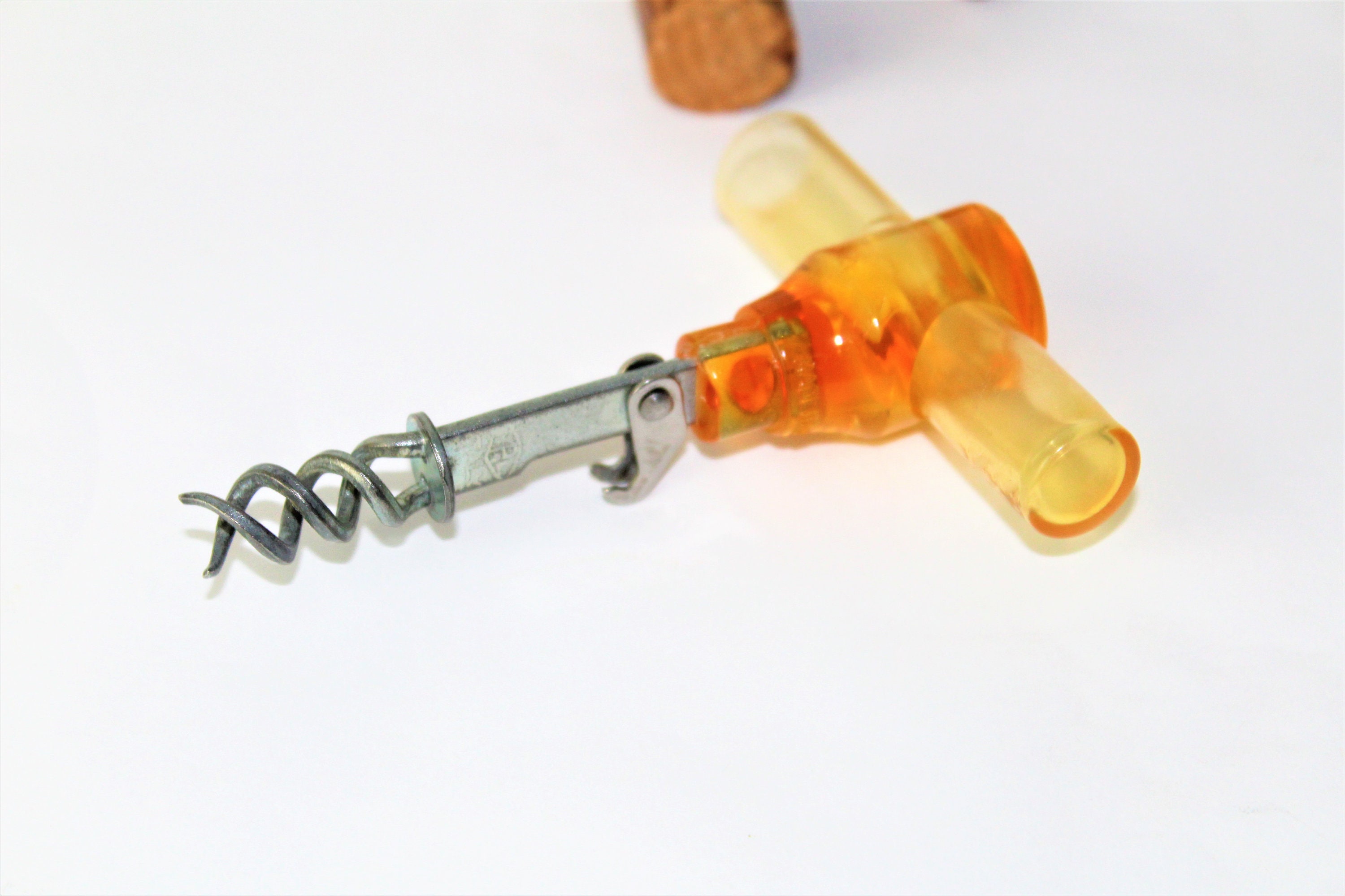 Vintage Corkscrew, Italian Corkscrew, Double Helix corkscrew, Wine Opener