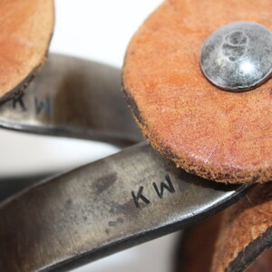 Keith Welling Western Spurs With Bottle Opener Shanks, Single Mount ...