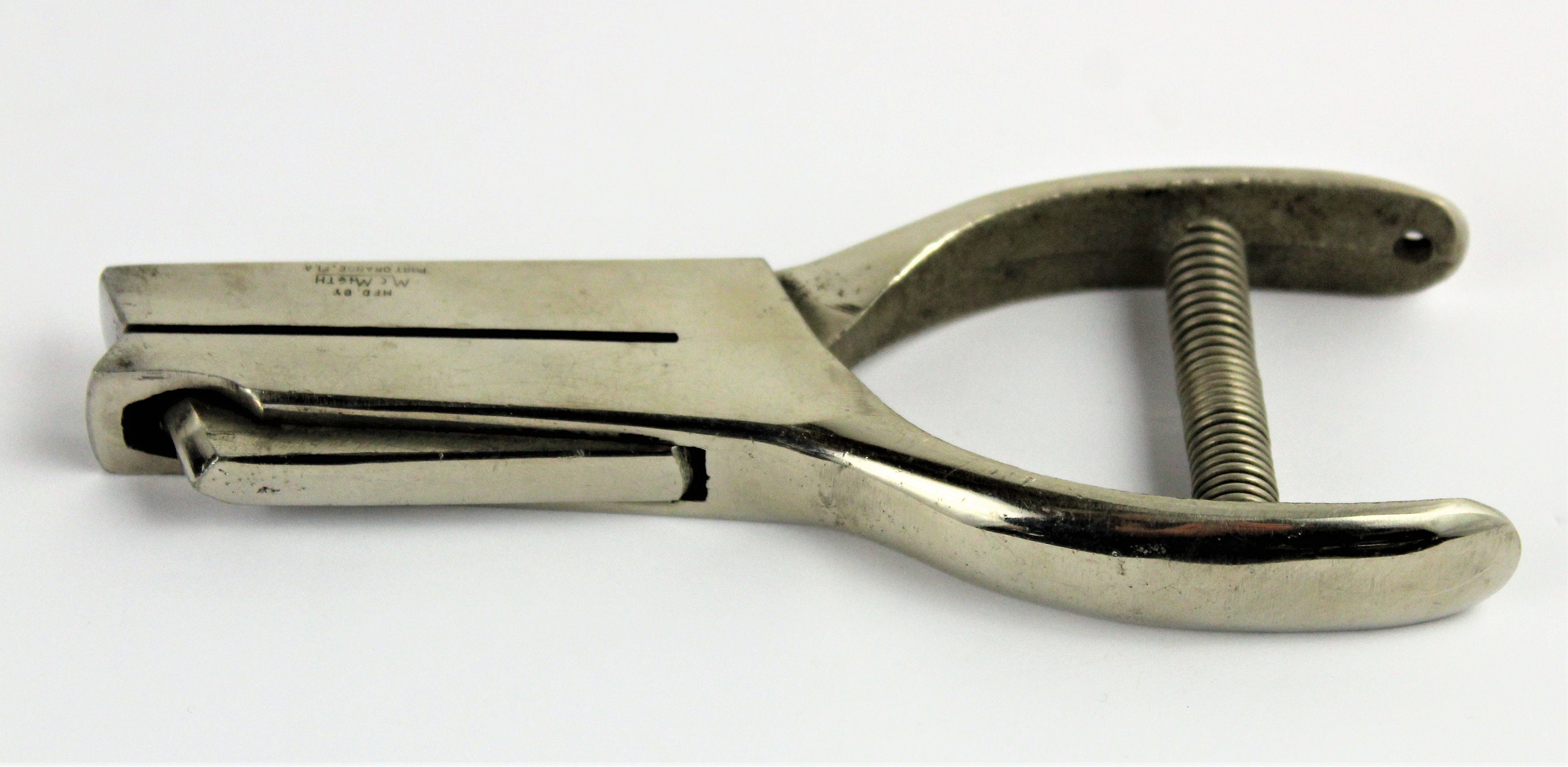 Vintage 1960s M C Mieth Ticket Punch Railroad Ticket Punch