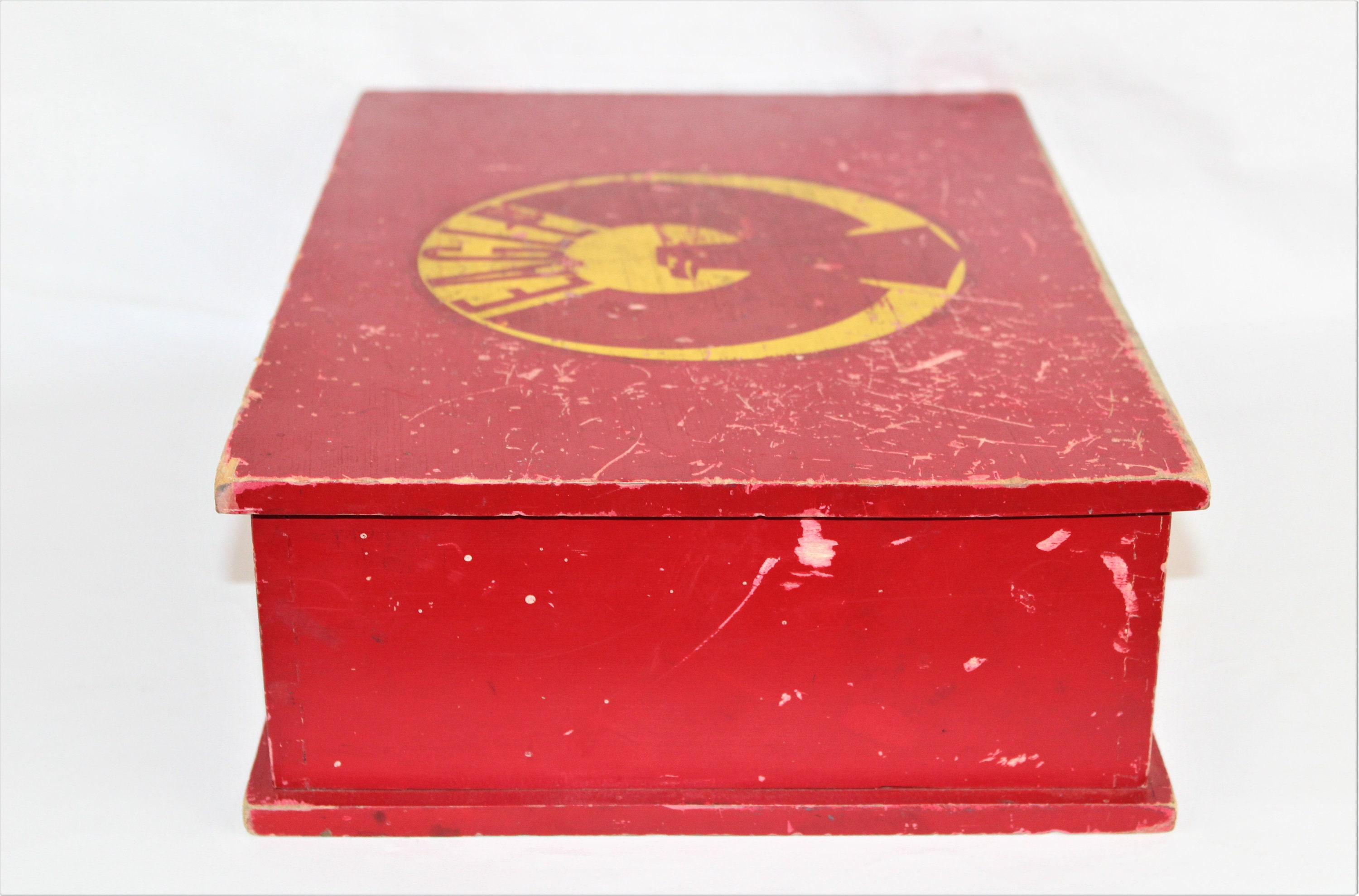 Vintage Eagle Lock Company Hardware Store Display Box