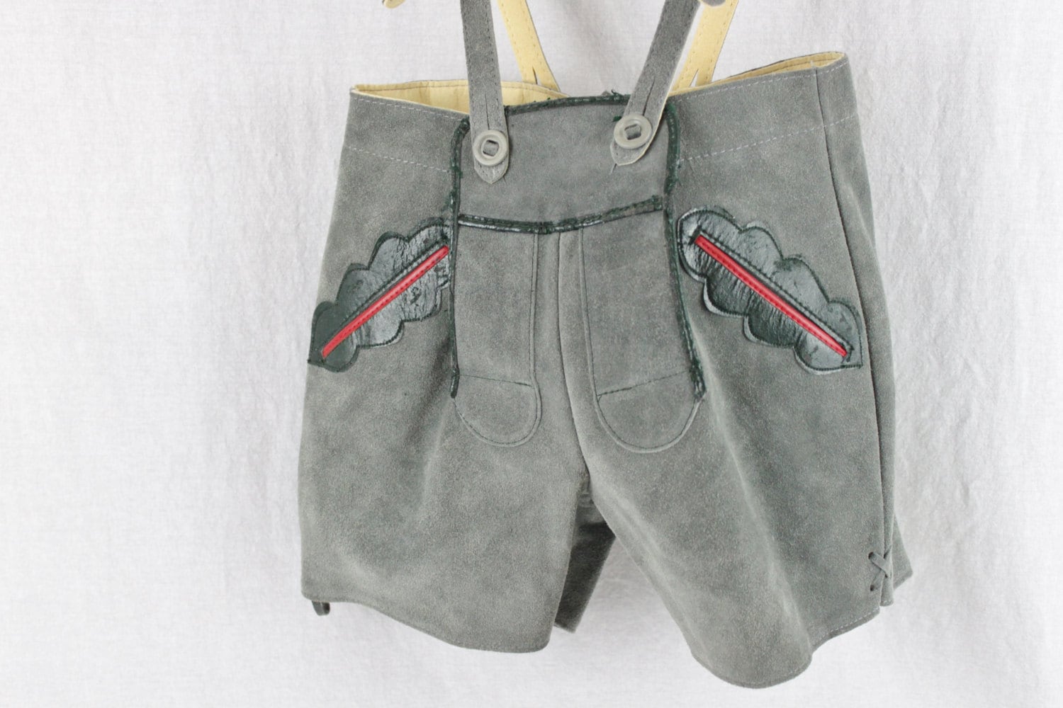 Vintage Bavarian German Children's Authentic Lederhosen Shorts ...