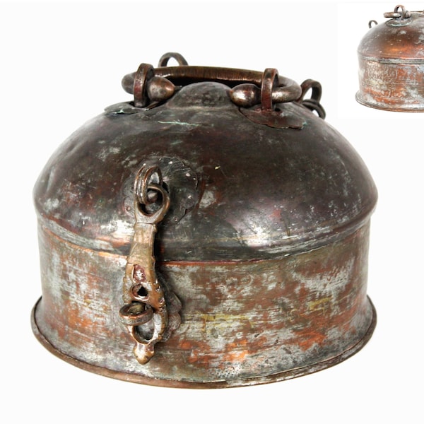 Copper Bread Box - Etsy