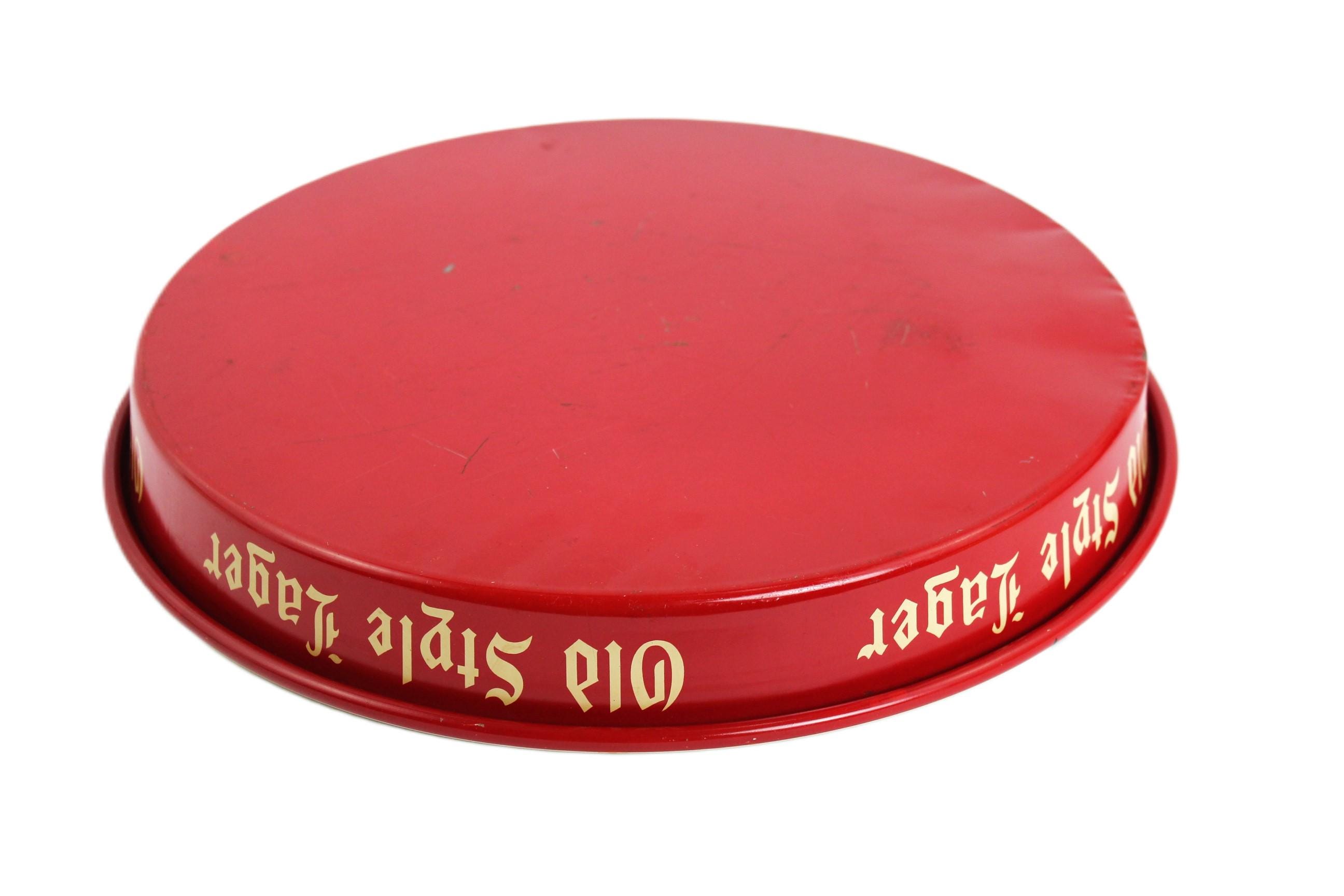 1960s Old Style Lager Metal Beer Tray, Breweriana