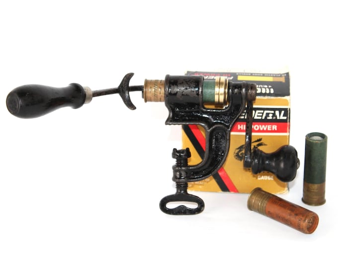 Antique Shotgun Shell Loading Tool, Roll Crimper - Etsy
