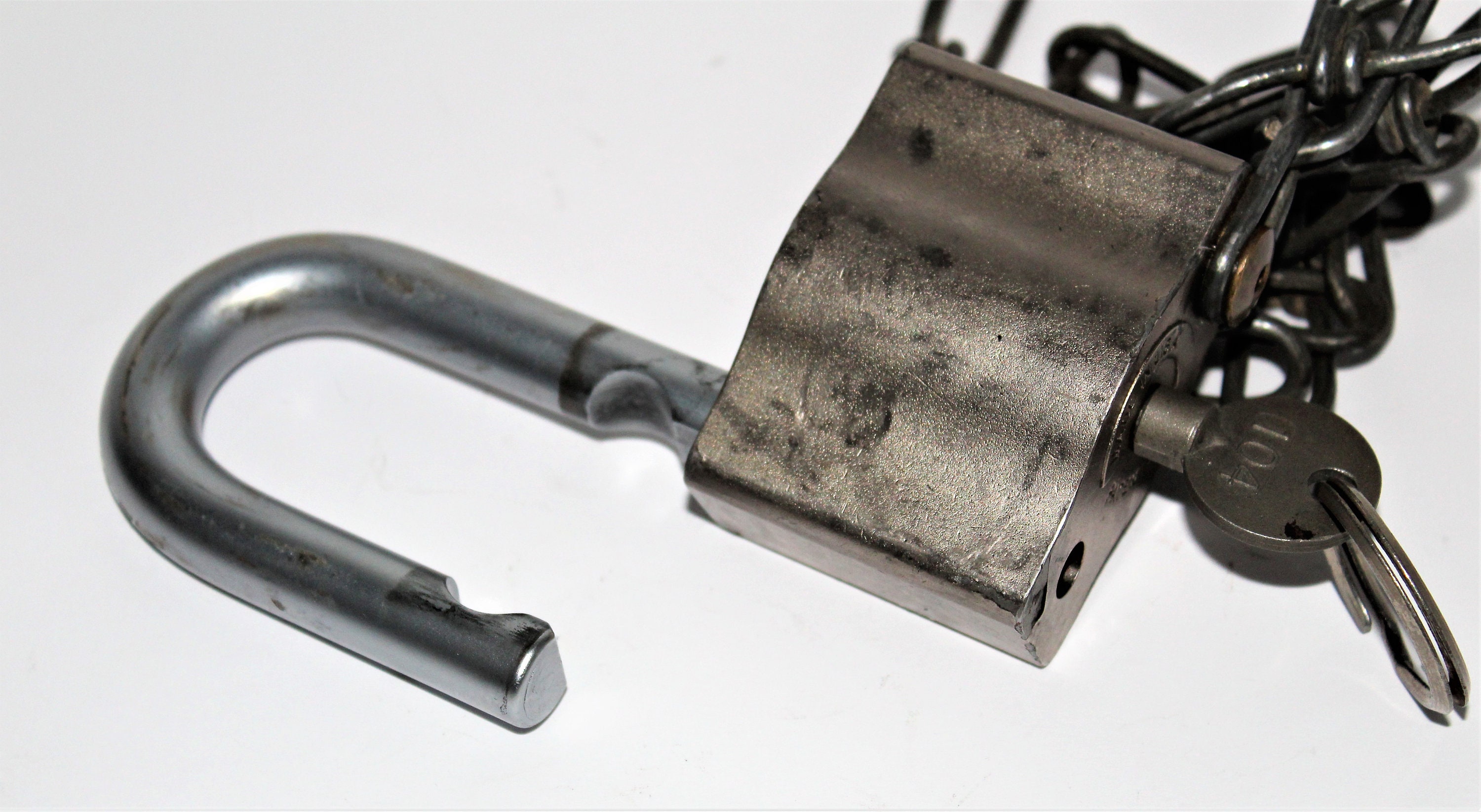 Vintage Sargent & Greenleaf #104 High Security Padlock