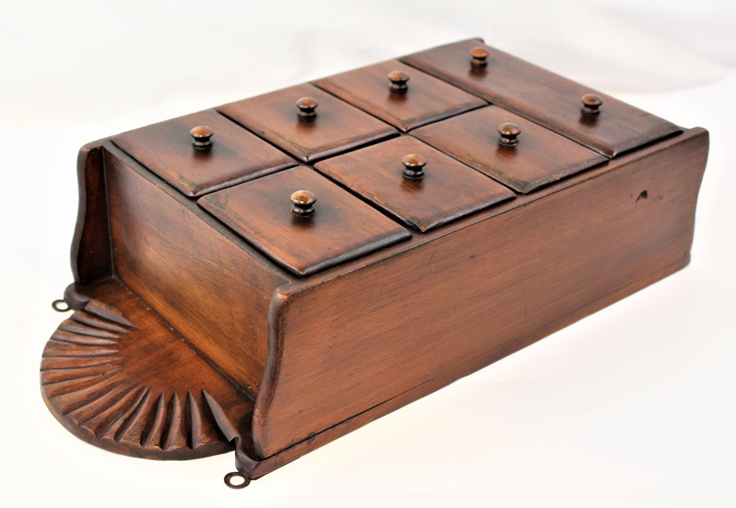 Seven Drawer Spice Cabinet, Wall Hanging Spice Case