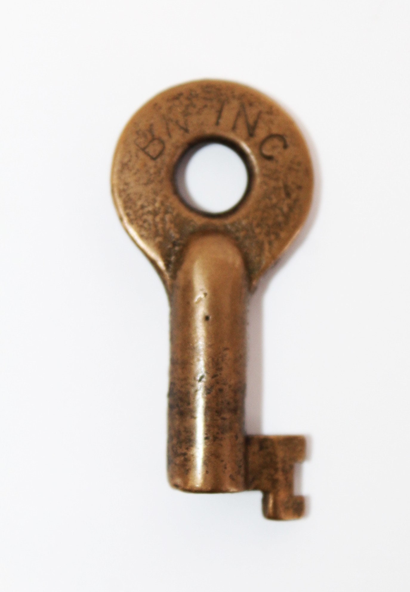Authentic Burlington Northern Railroad Switch Lock Key, Railroad ...