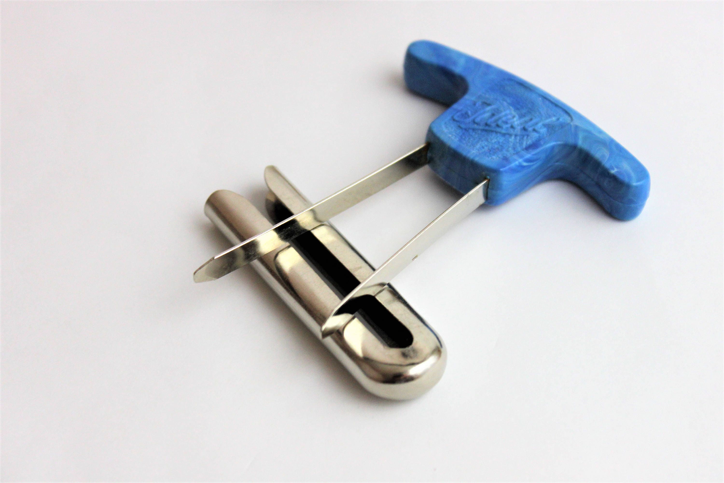 Vintage Bareware, 1949 German Blue Handled IDEAL Prong Cork Puller ...