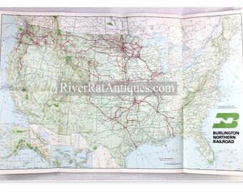 Burlington Route | Etsy