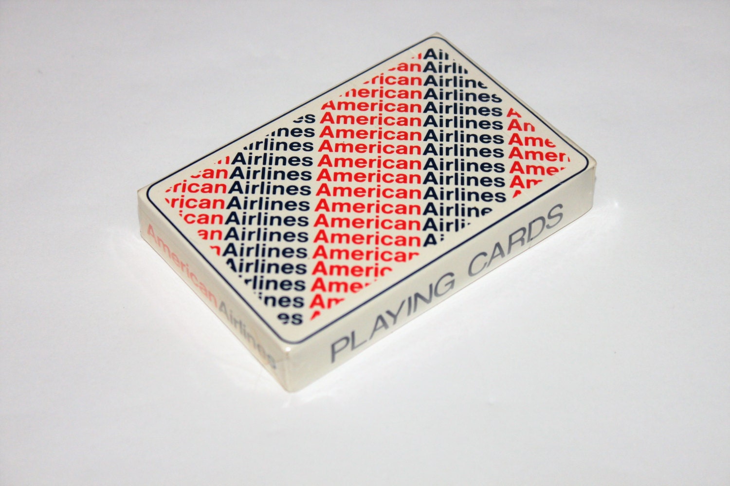 Vintage American Airlines Playing Cards, 1970s Set of Sealed Playing Cards