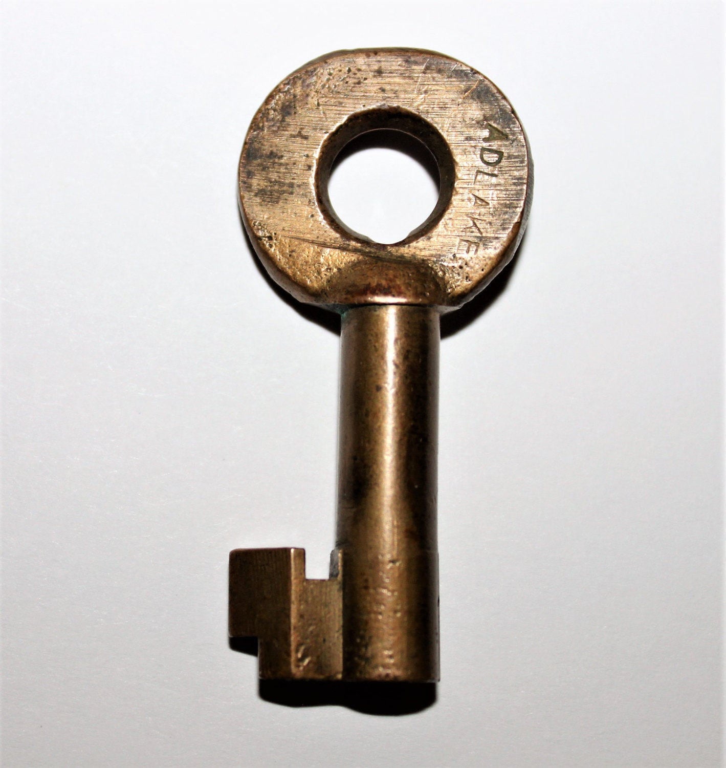 WCRY Railroad, Brass Hollow Barrel Switch Lock Key, Wisconsin Central ...