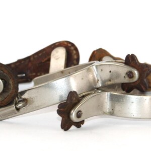 Antique North & Judd Western Cowboy Spurs: Vintage Americana Rodeo ...