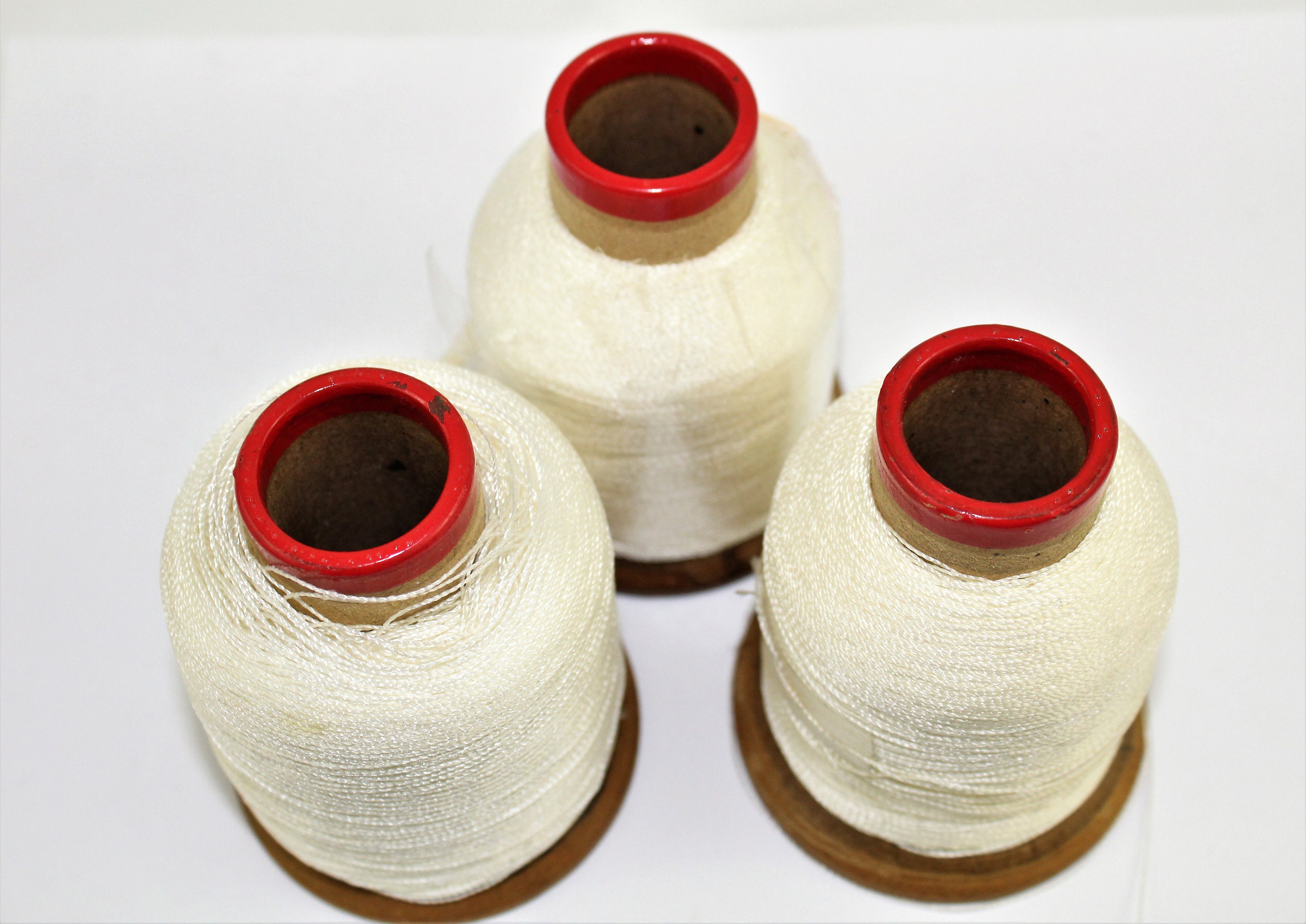 Craft Room Décor / Industrial Thread / Thread Spools / Vintage Thread ...