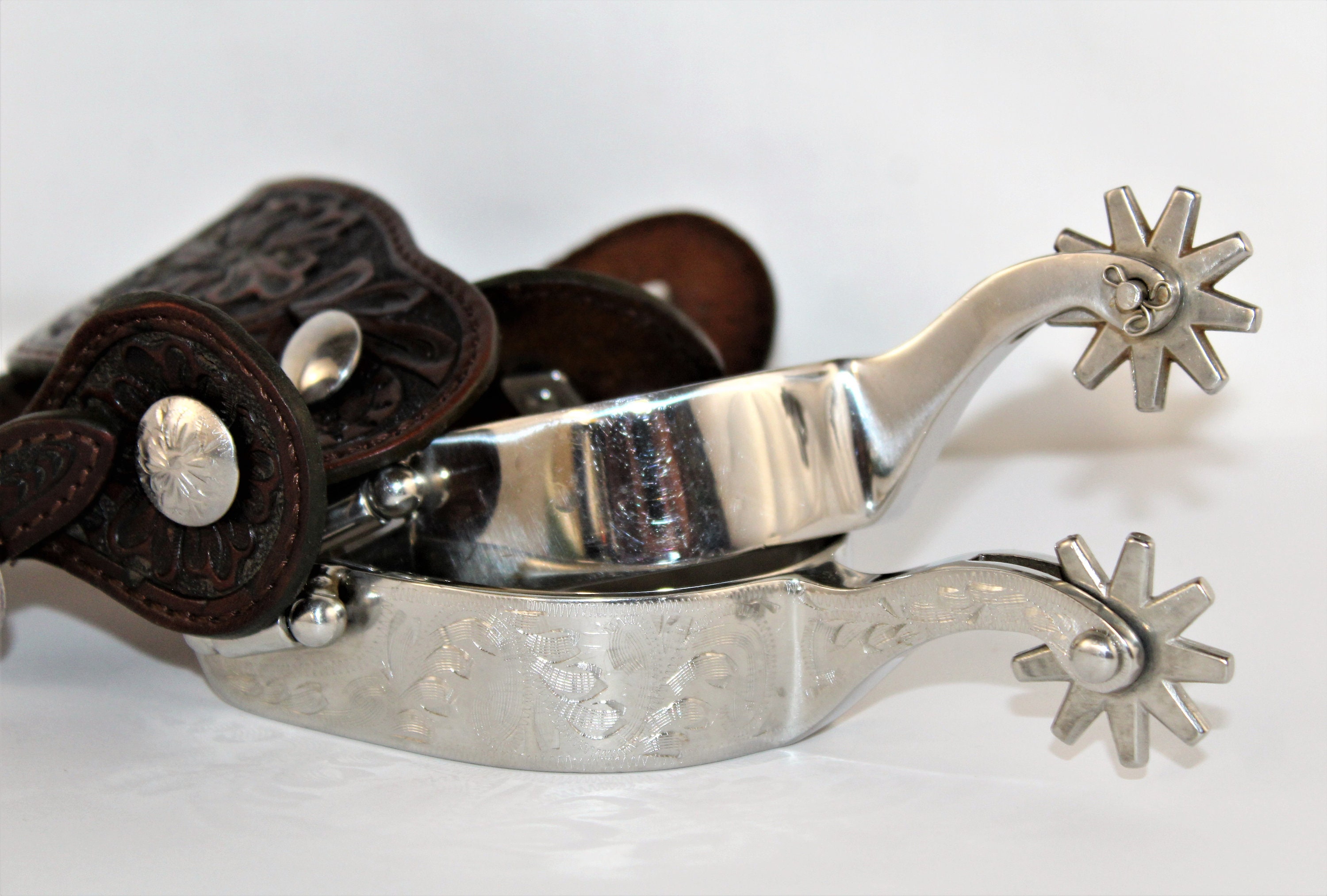 Pair of Western Parade Spurs, Western Memorabilia