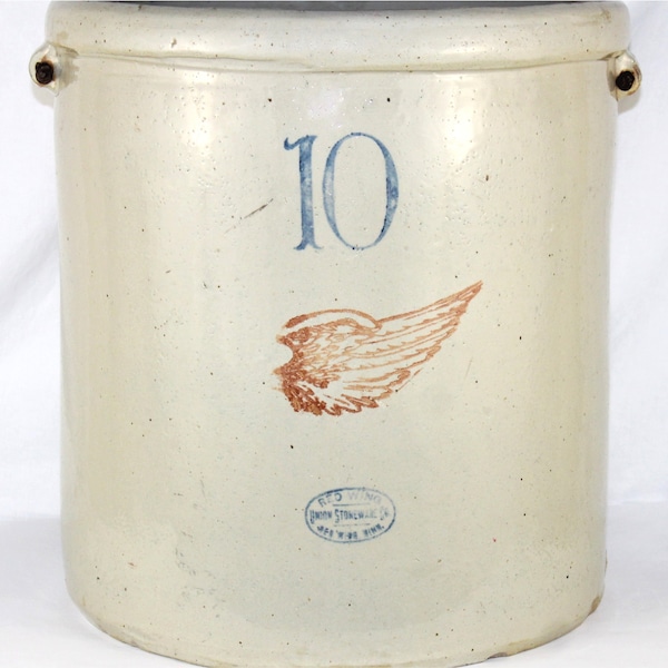 Large Antique Crock - Etsy