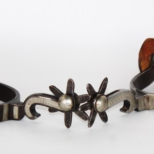 Keith Welling Western Spurs With Bottle Opener Shanks, Single Mount ...