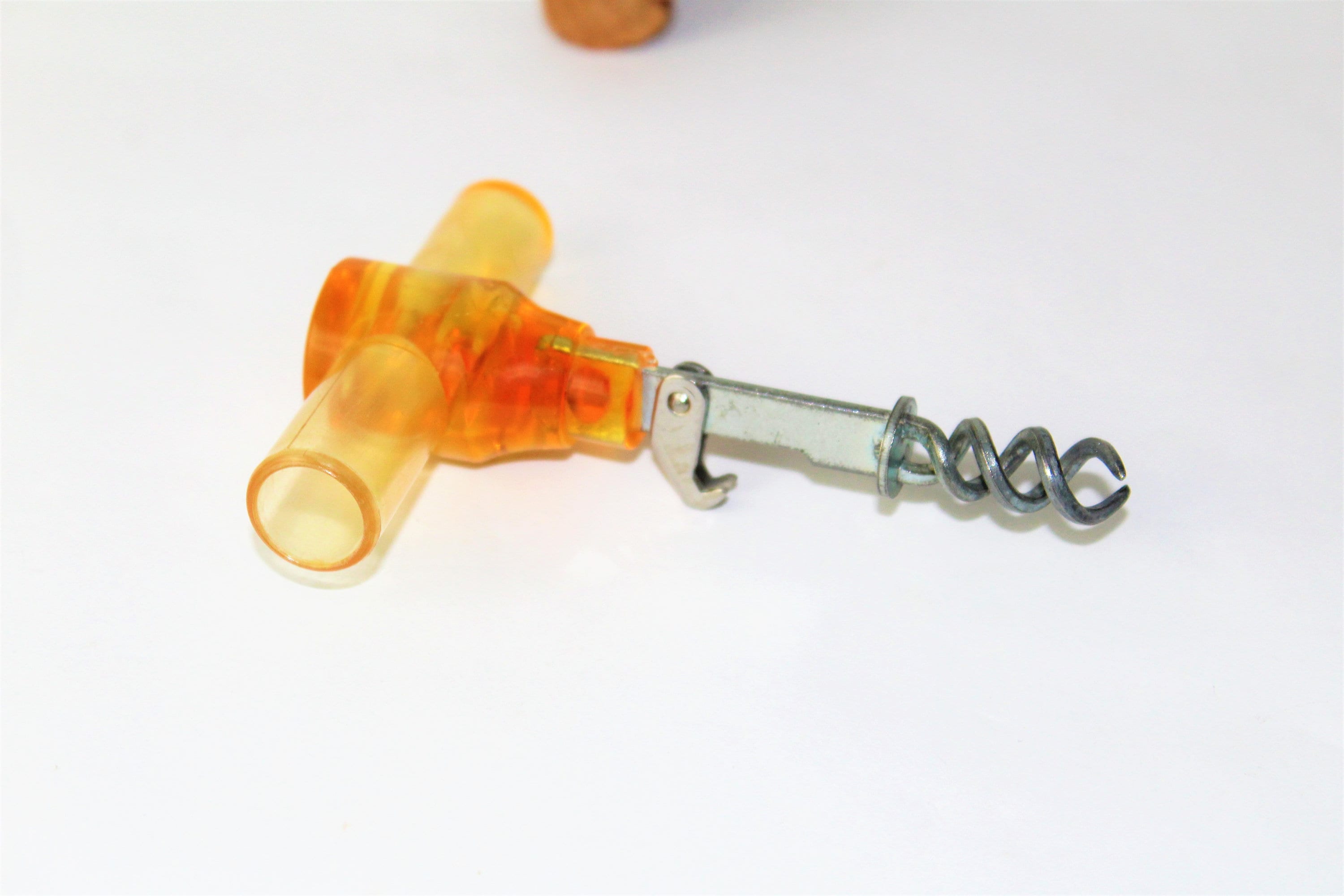 Vintage Corkscrew, Italian Corkscrew, Double Helix corkscrew, Wine Opener