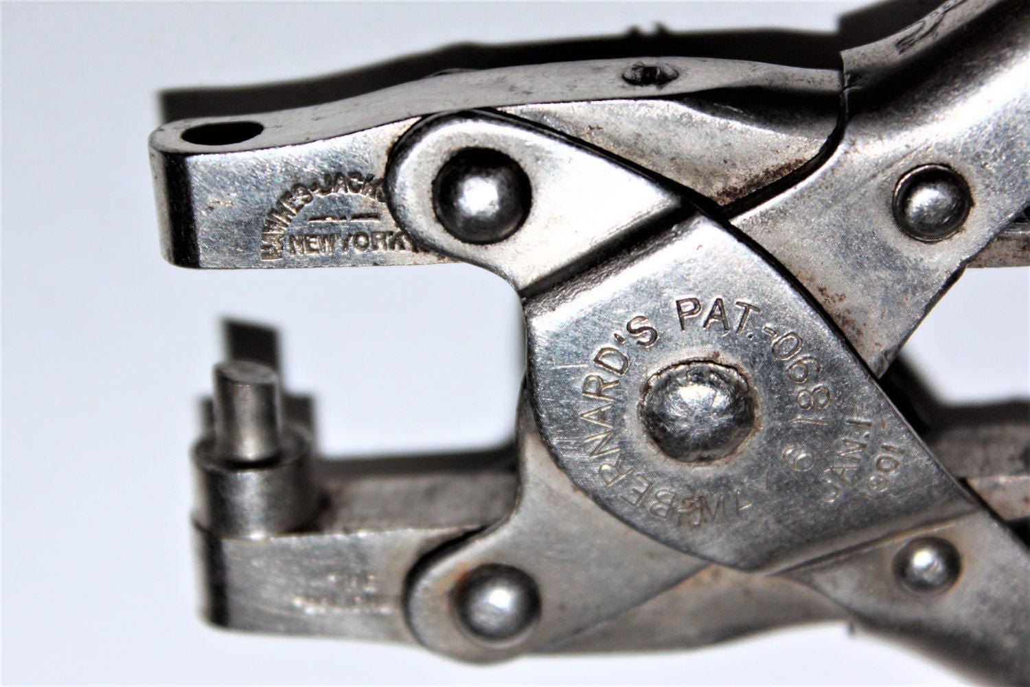 Antique Bernard’s Railroad Train Conductors Ticket Punch