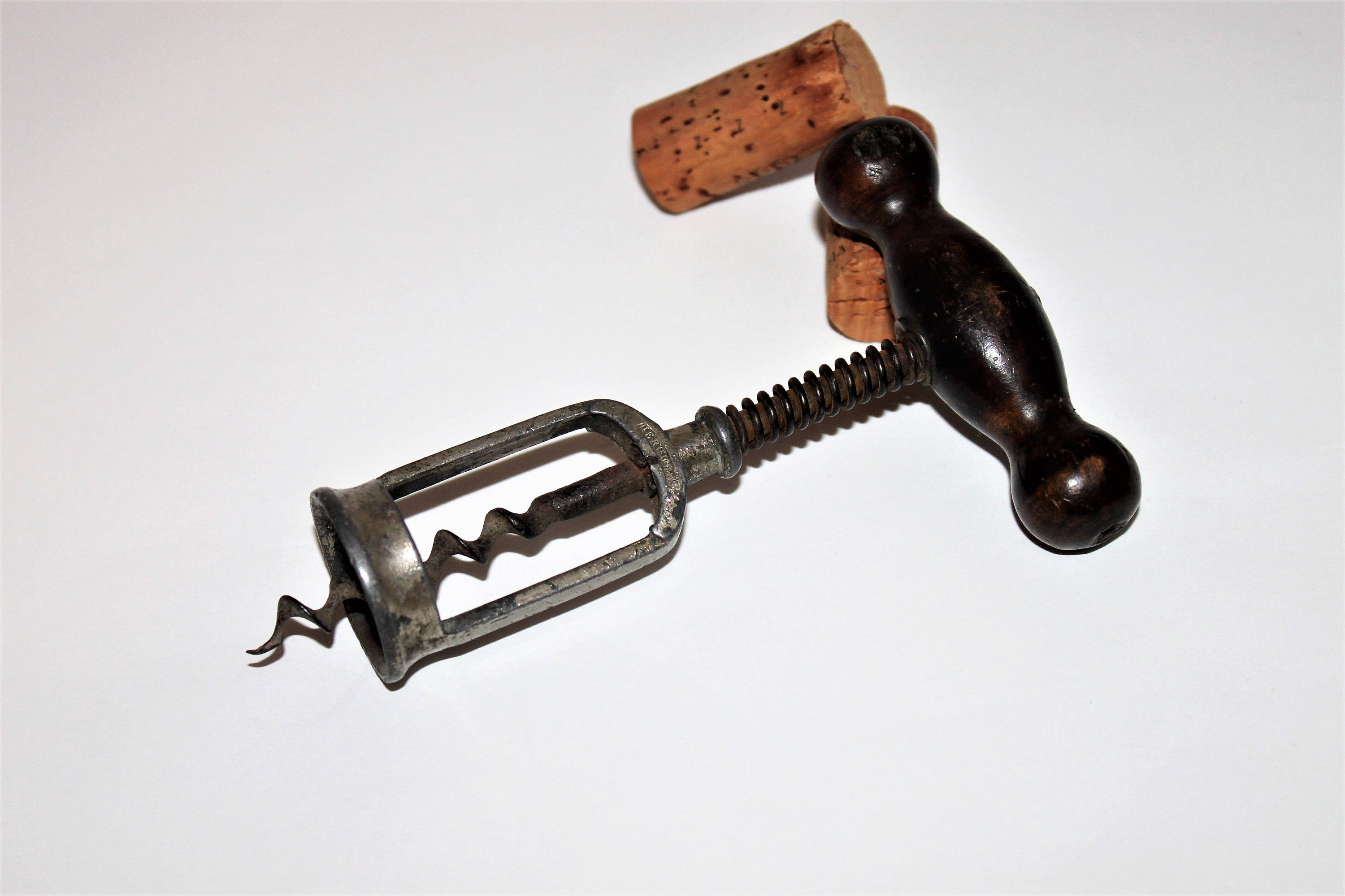Antique German Hercules Spring Assisted Corkscrew